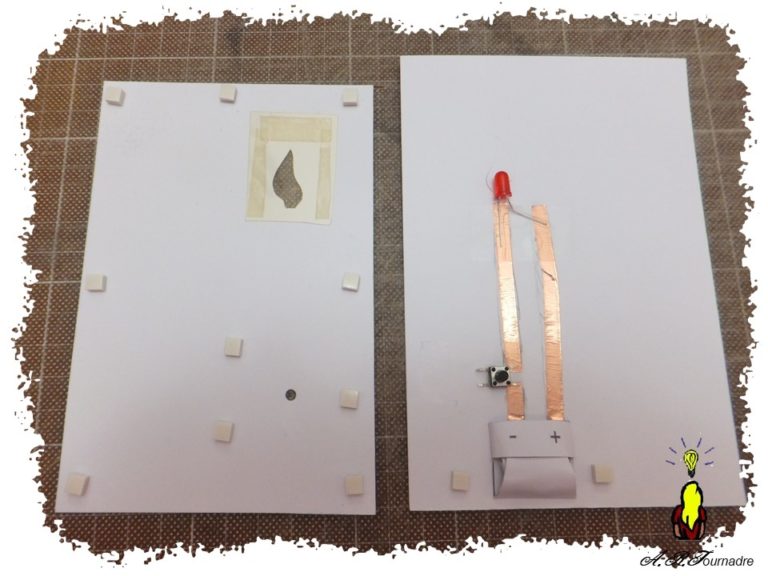 Tutoriel : carte à LED qui éclaire - Les passions d'ART